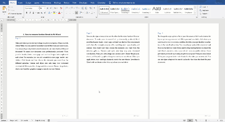 How To Remove Page Break In Word PickupBrain Be Smart