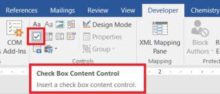 How to create checklist in word with clickable checkbox - PickupBrain ...