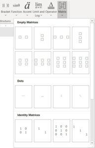 How to type Augmented Matrix in Word? - PickupBrain: Be Smart