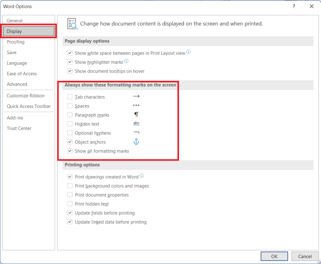 Get Rid Of Paragraph Mark Other Formatting Symbol In Word 