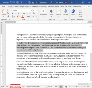 How to quickly count words in Word (Windows and MacOS) - PickupBrain ...