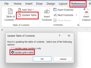 How to add abstract and other headings to Table of Contents in Ms Word - PickupBrain: Be Smart