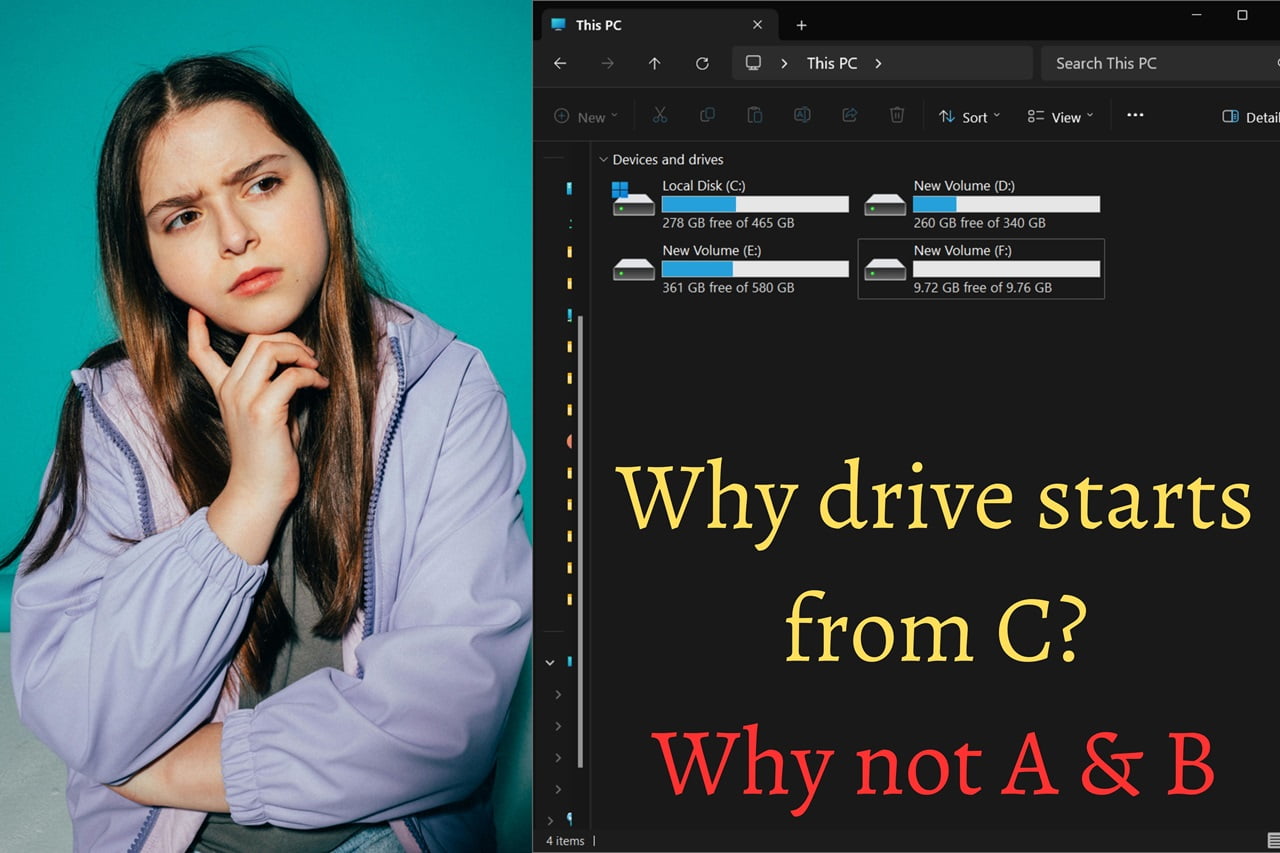 Why Does Windows Drive Start with C?