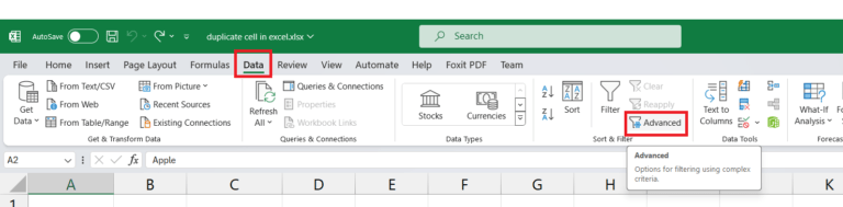 How to Get Distinct Values in Excel 2013 and Above version