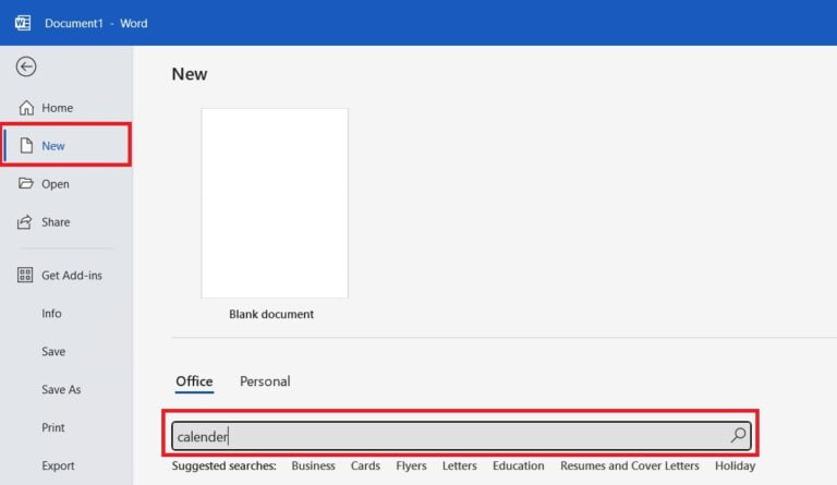 Create Your Own Personalize Yearly Calendar in Microsoft Word: A Step-by-Step Guide ...