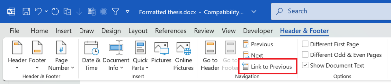 How to Start Page Numbering from the Second Page in Ms Word ...